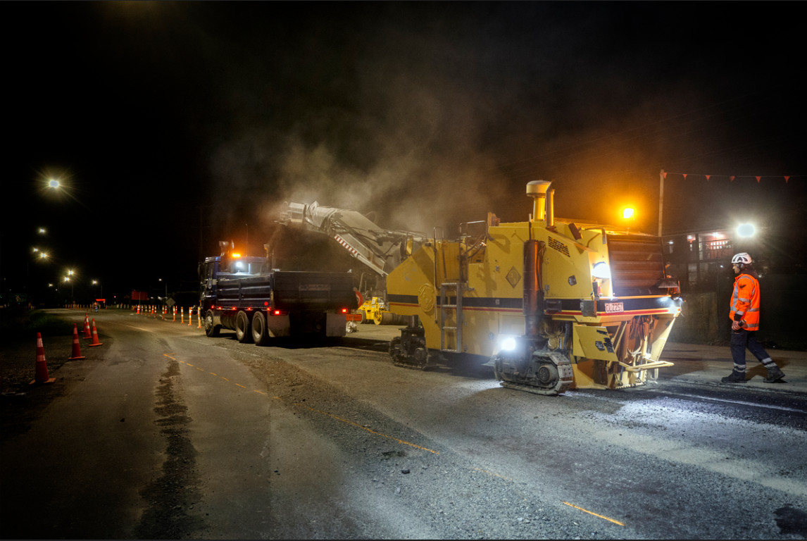 Night works on our roads | Shape Nelson