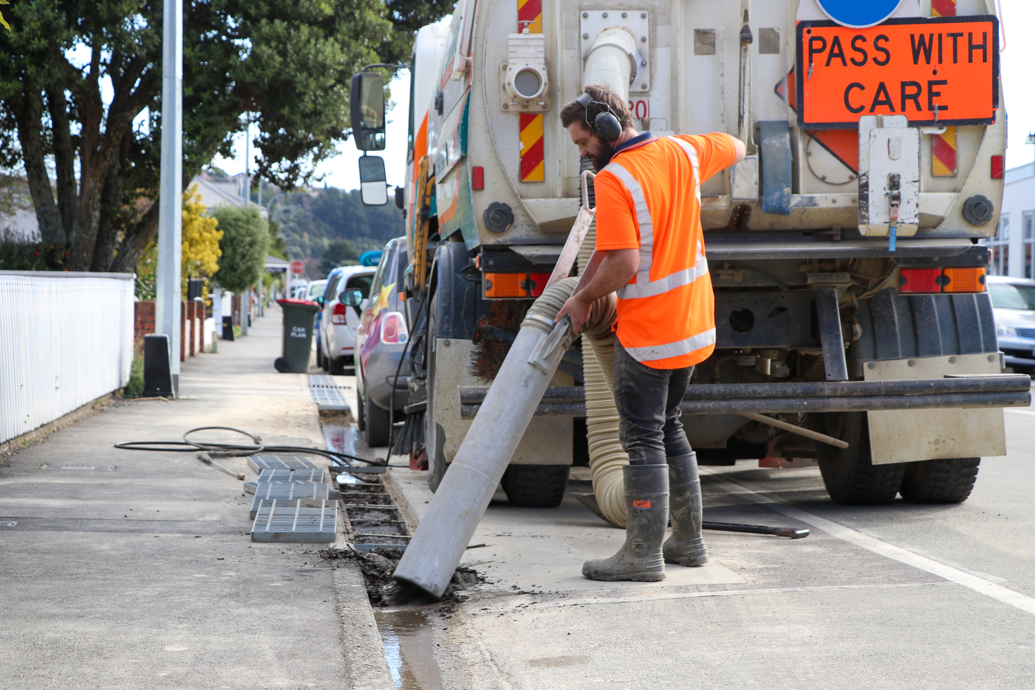 Road sweeping around Nelson | Shape Nelson