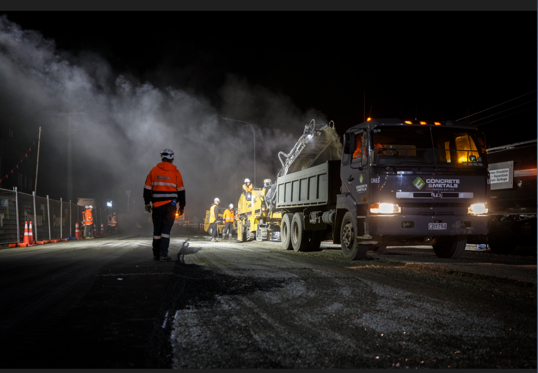 Upcoming night works | Night works on our roads | Shape Nelson